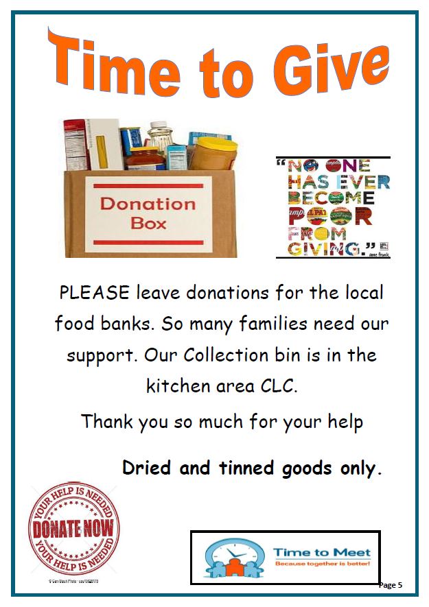 Time to Meet | Community Lives