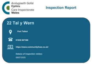 Care Inspectorate Wales (CIW) Inspection Reports | Community Lives